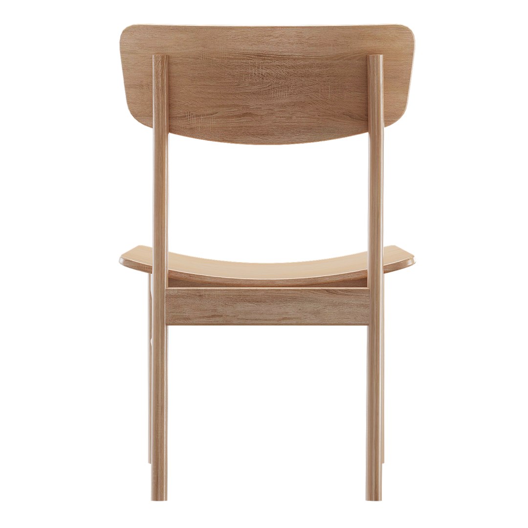 Round Chair By Muji 3D Model - TurboSquid 2344362