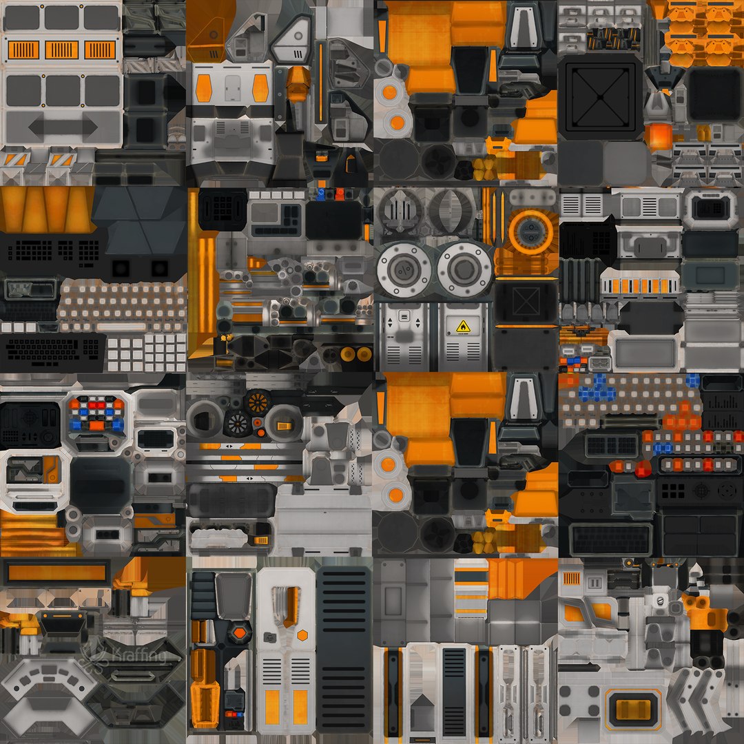 SCI-FI Pack Vol 1 3D Model - TurboSquid 2255871