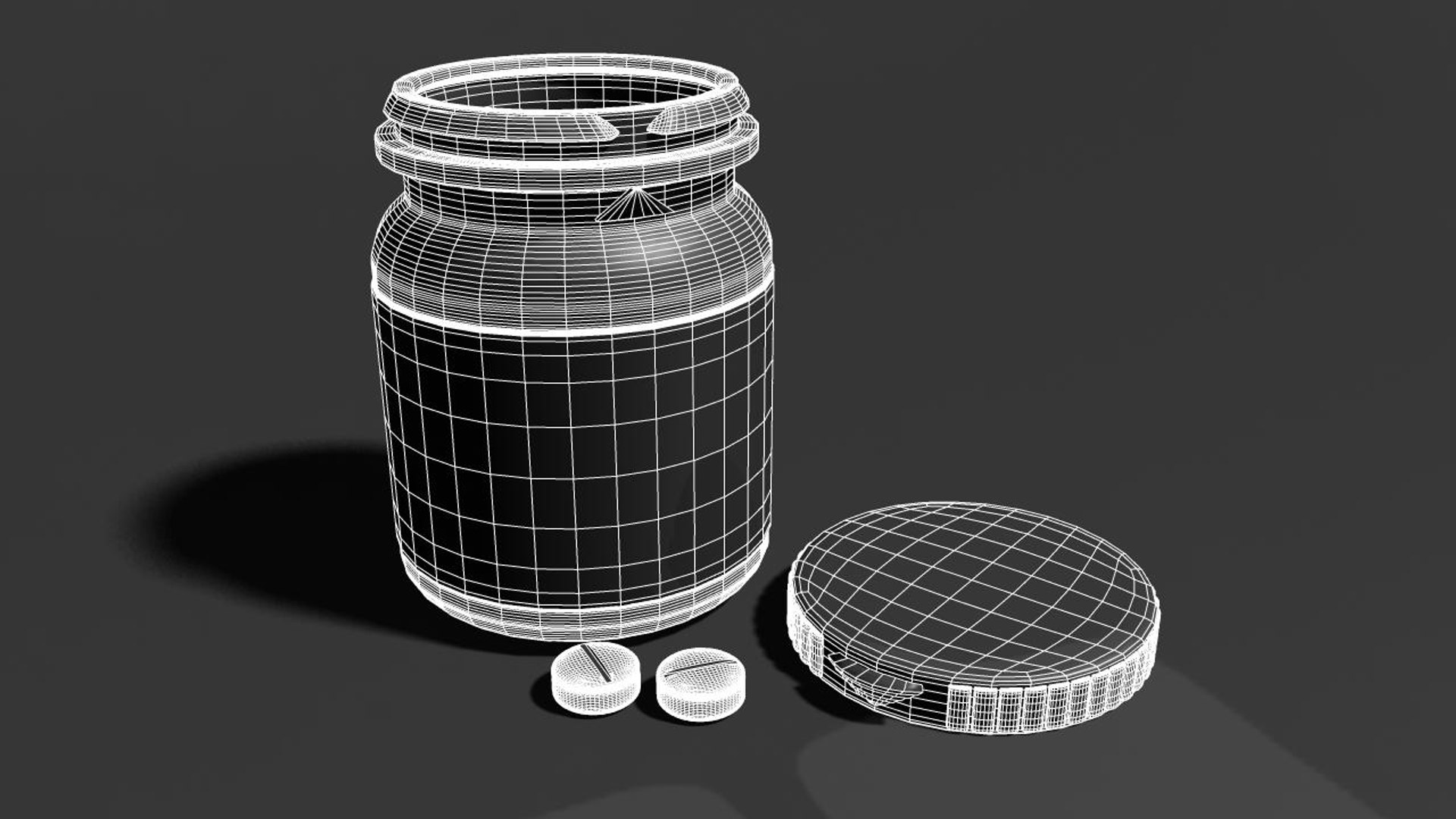 obj bottle ibuprofen