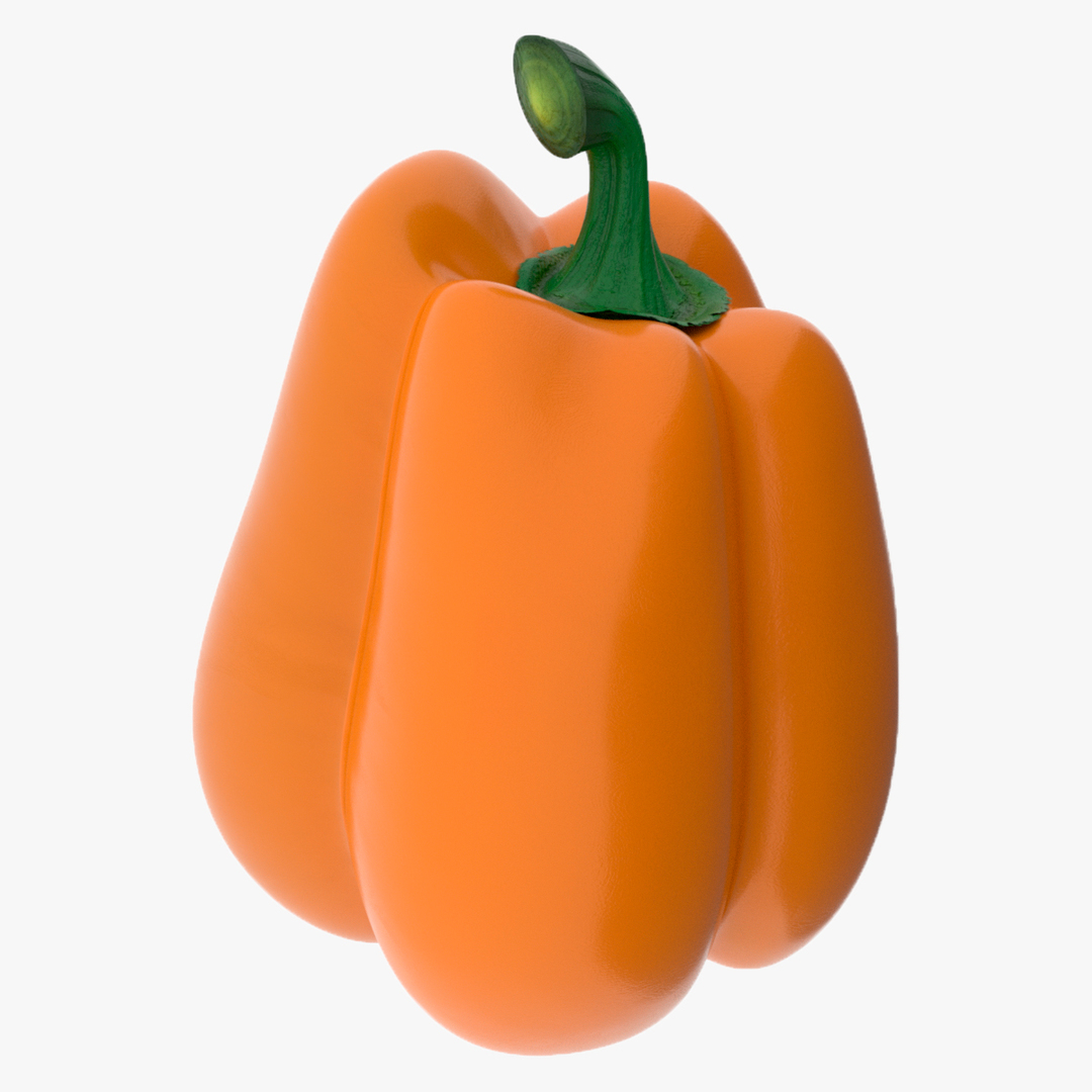 3D bell pepper - TurboSquid 1663648