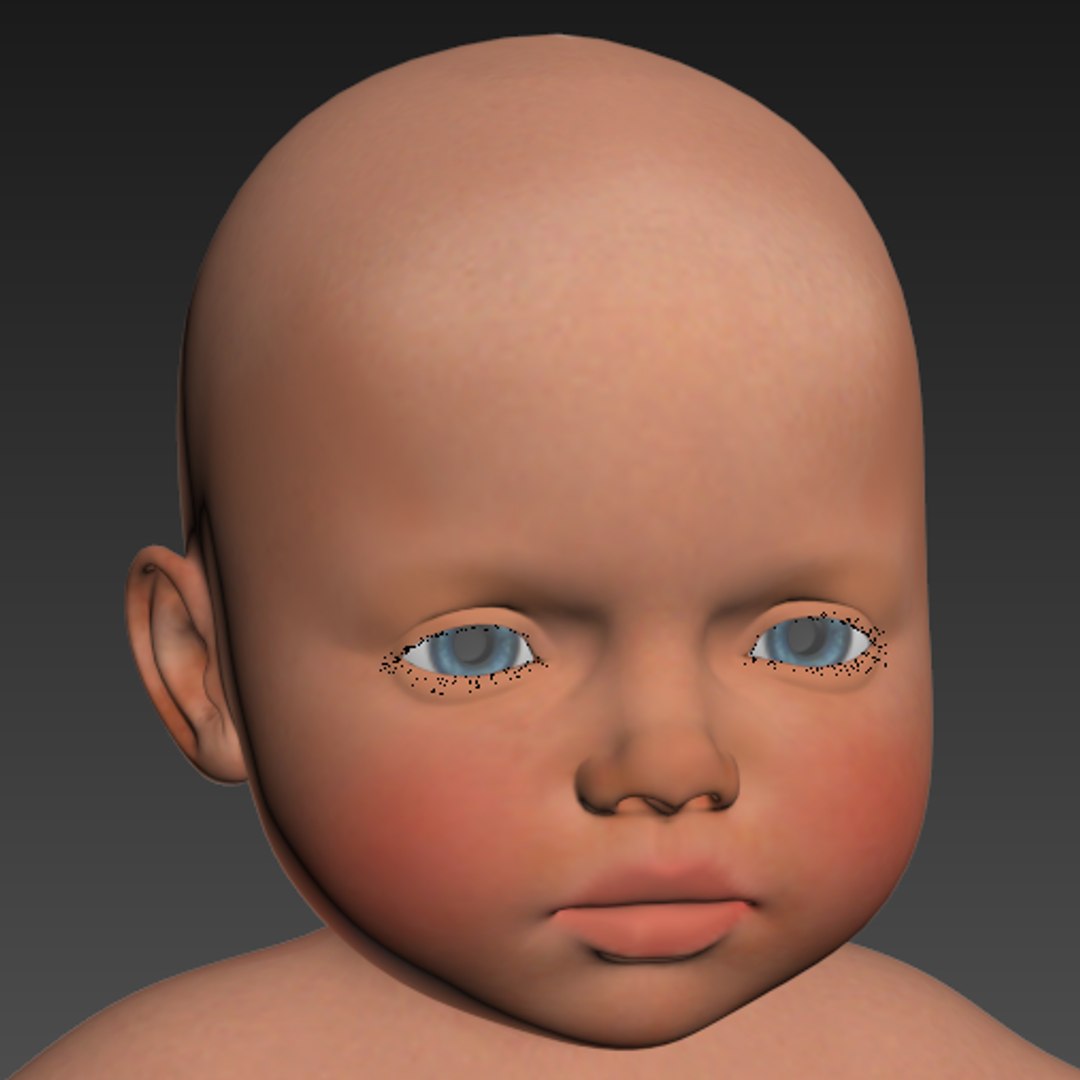 Newborn Baby Model - TurboSquid 2074801