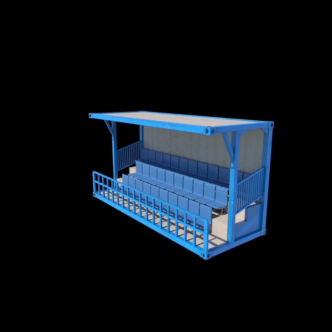 Container Grandstand 3D Model 3D Model - TurboSquid 2336077