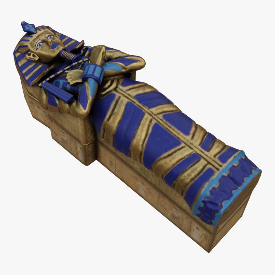 3D Egyptian Sarcophagus model - TurboSquid 1803861