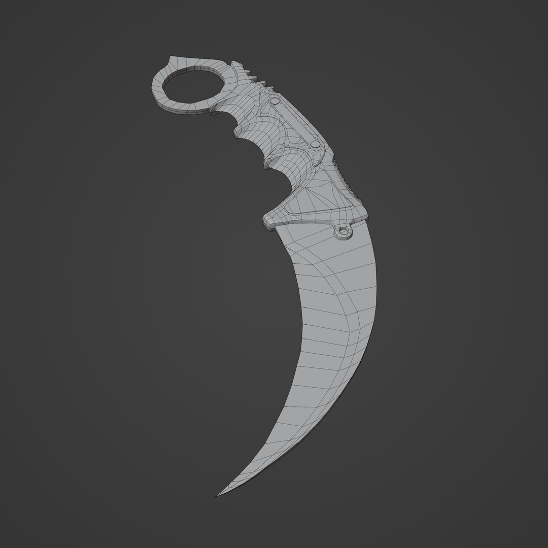 Karambit 3D Model - TurboSquid 1946896
