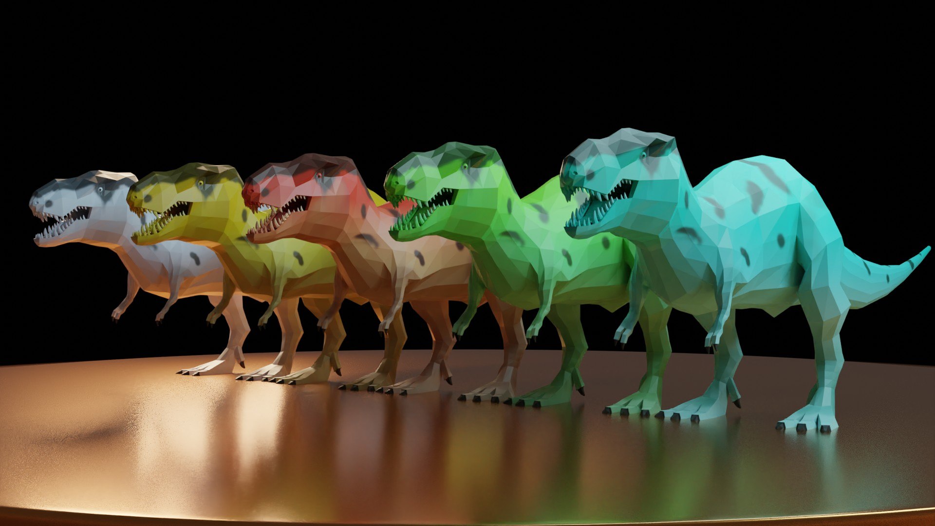 3D Tyrannosaurus Rex - T-Rex Low-poly Model - TurboSquid 2097119