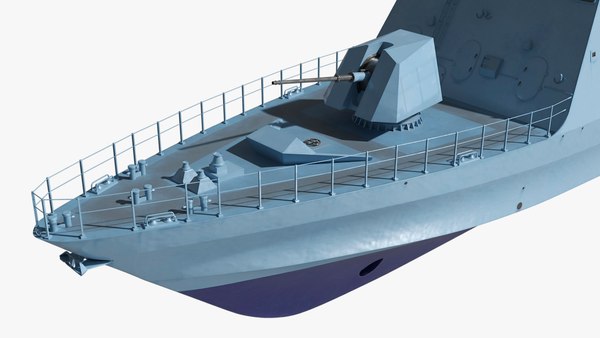 modelo 3d Buque de la clase Corvette con helicóptero de ataque ...