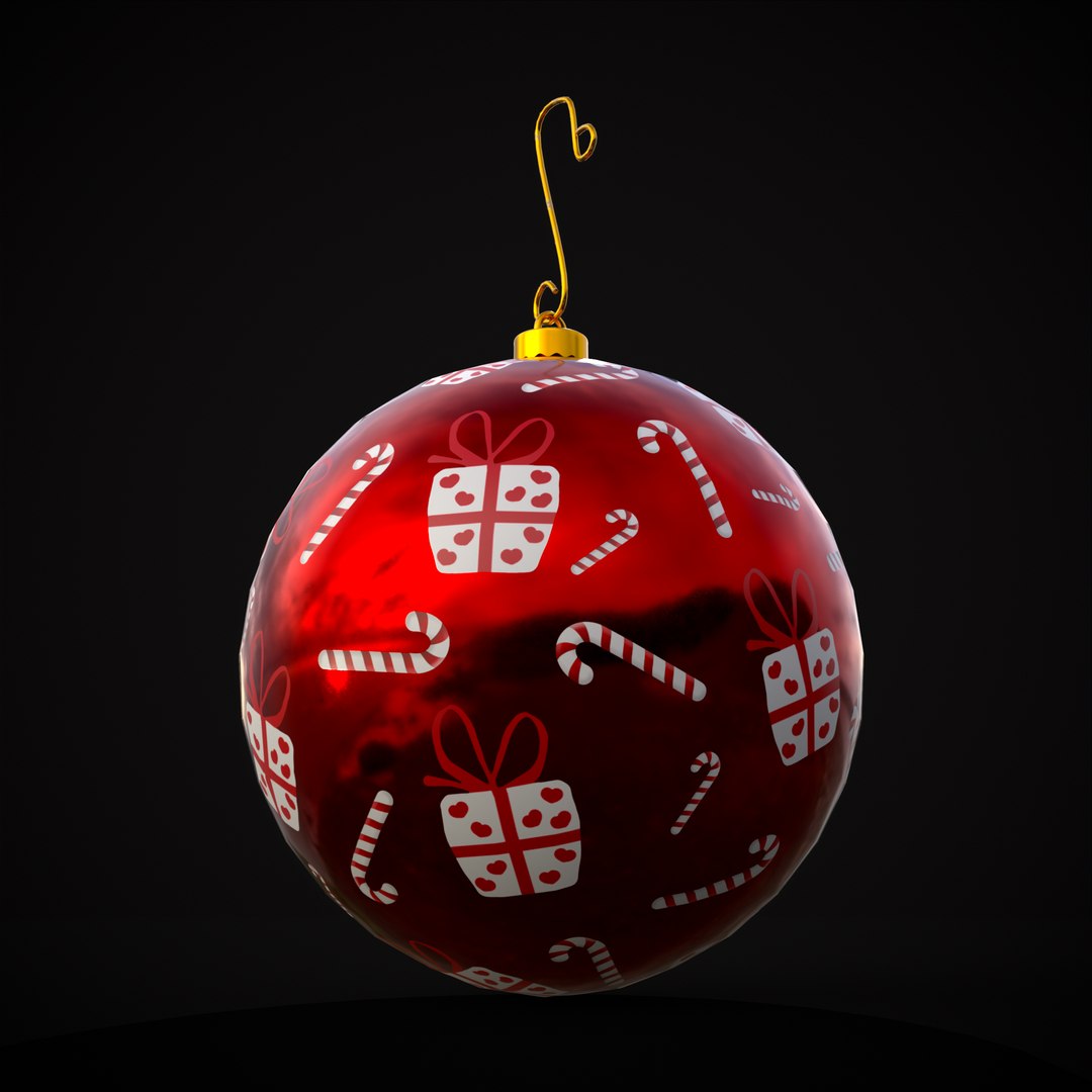 3D Model Christmas Prop Mix Eight - TurboSquid 2035098