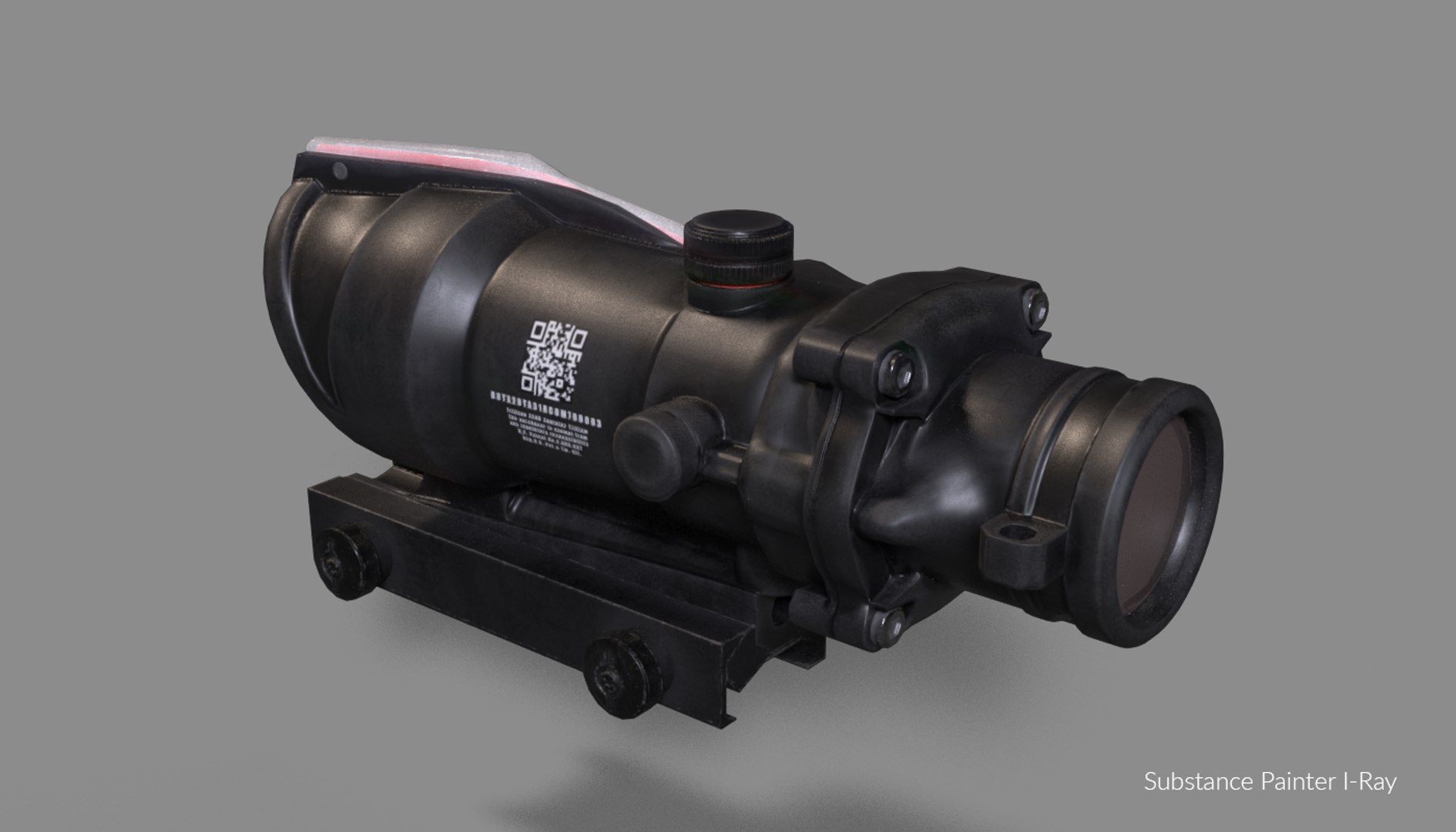 Optical Acog Sight 3D Model - TurboSquid 1323991