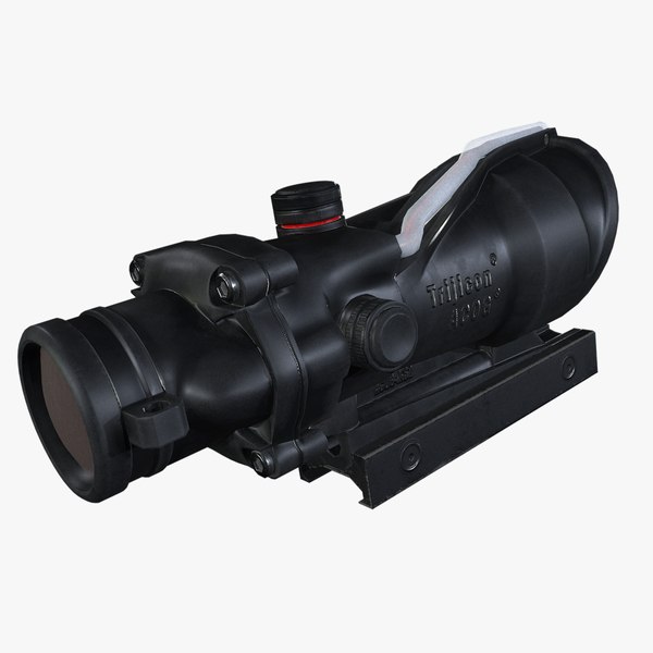 Optical acog sight 3D model - TurboSquid 1323991