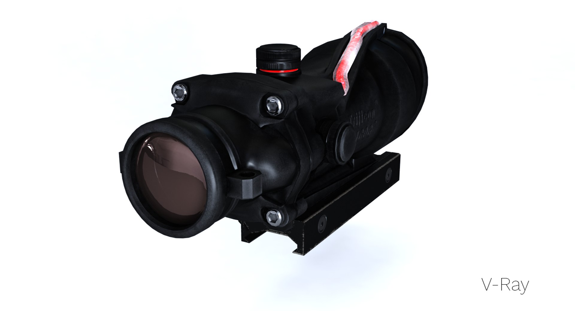 Optical Acog Sight 3D Model - TurboSquid 1323991