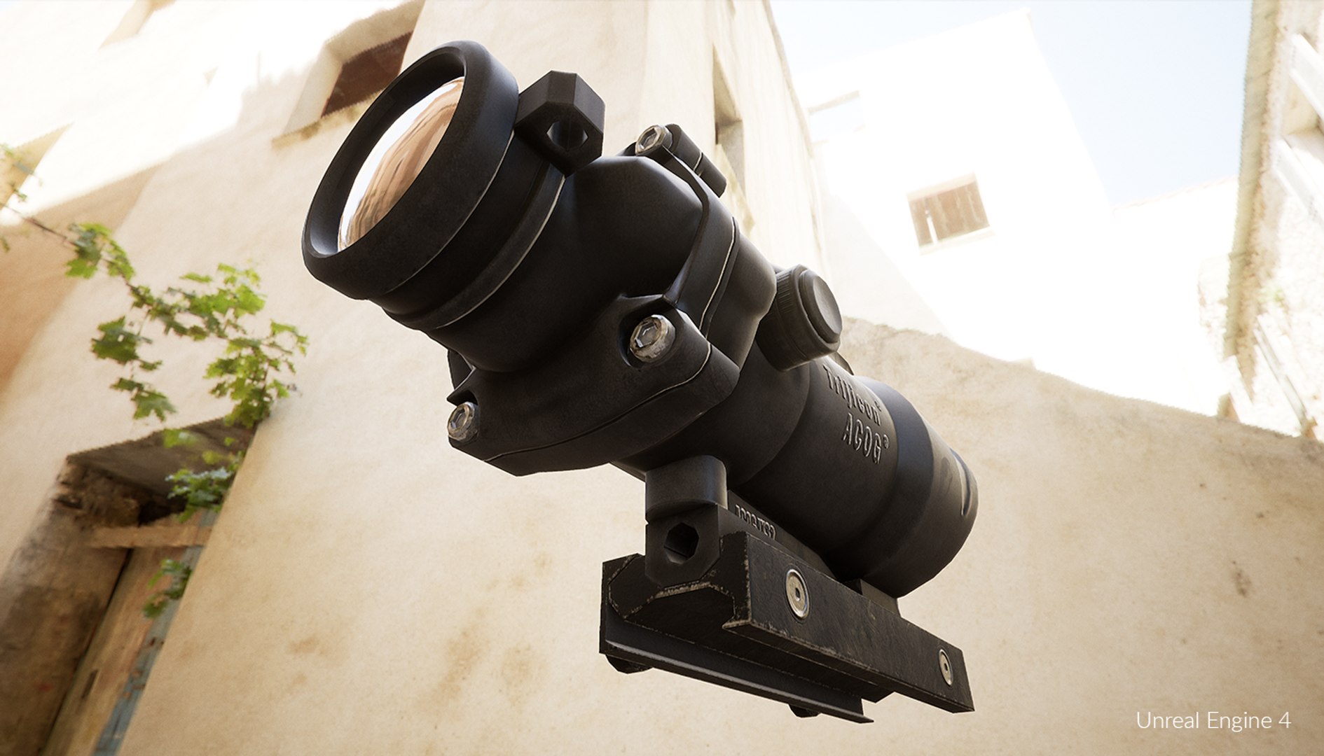 Optical Acog Sight 3D Model - TurboSquid 1323991