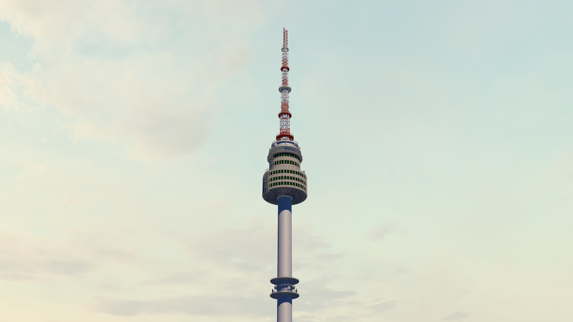 N Seoul Tower Model - TurboSquid 1778887