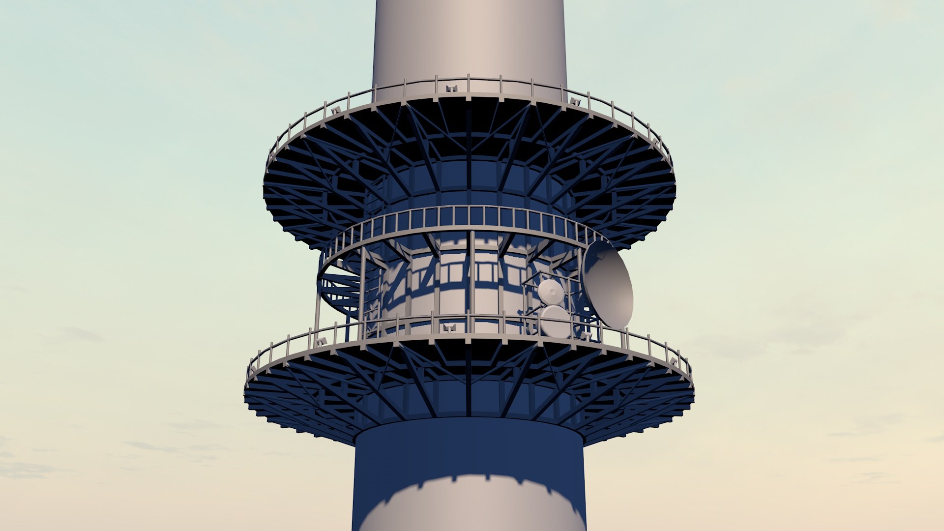 N Seoul Tower Model - TurboSquid 1778887