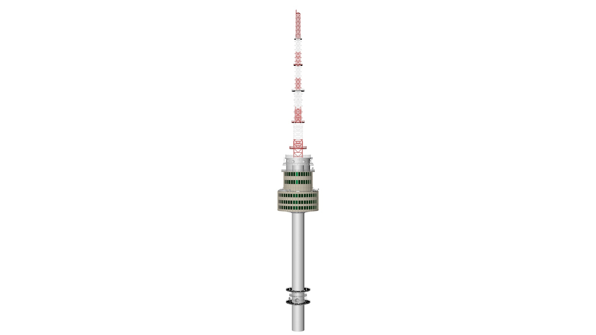 N Seoul Tower Model - TurboSquid 1778887