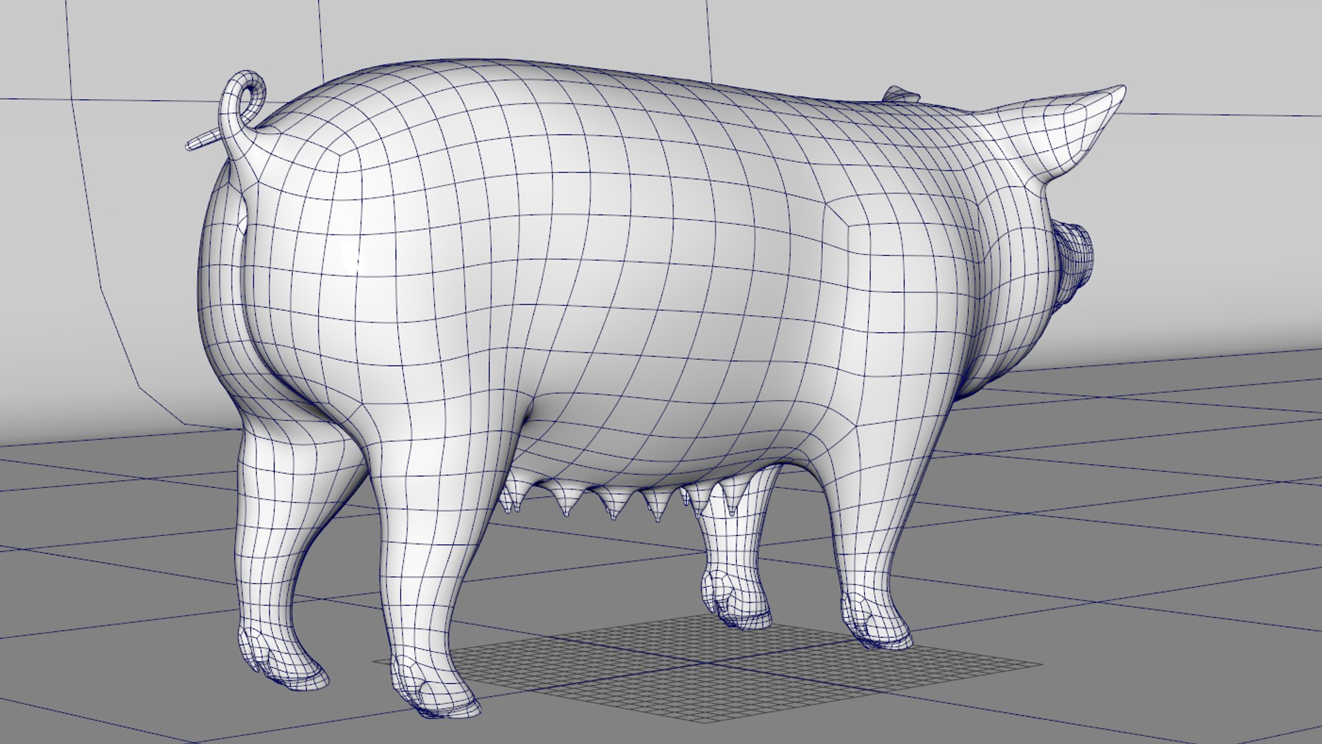 Pig Arnold Xgen 3D Model - TurboSquid 1310146