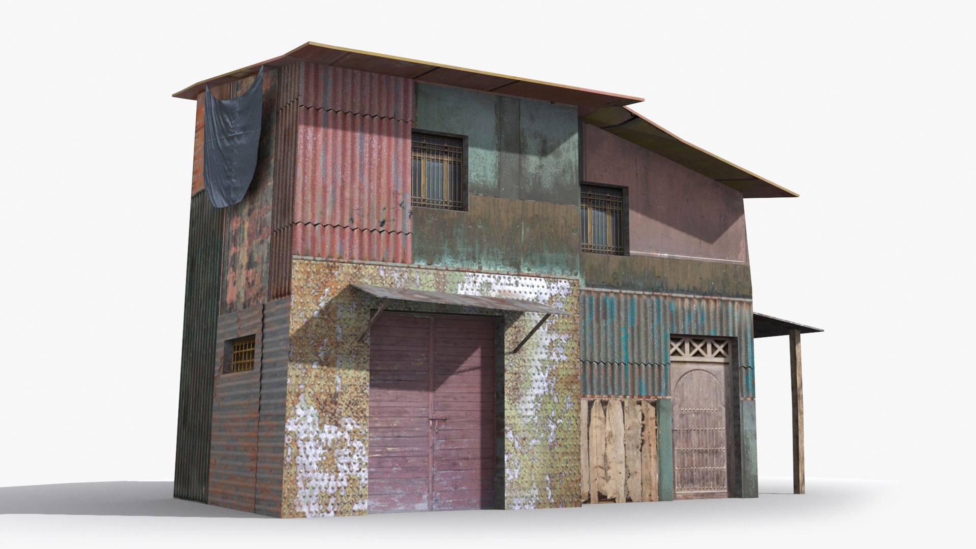 Slum X16 Model - TurboSquid 2009570