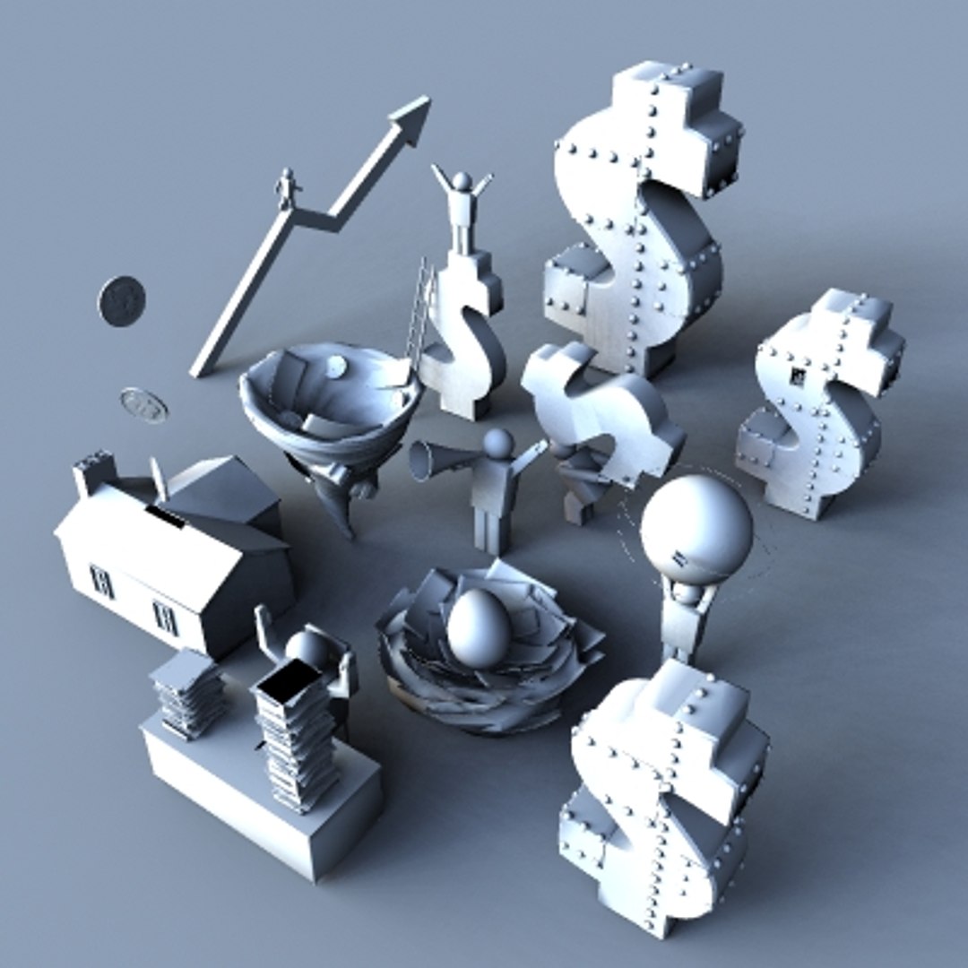 3ds business icons