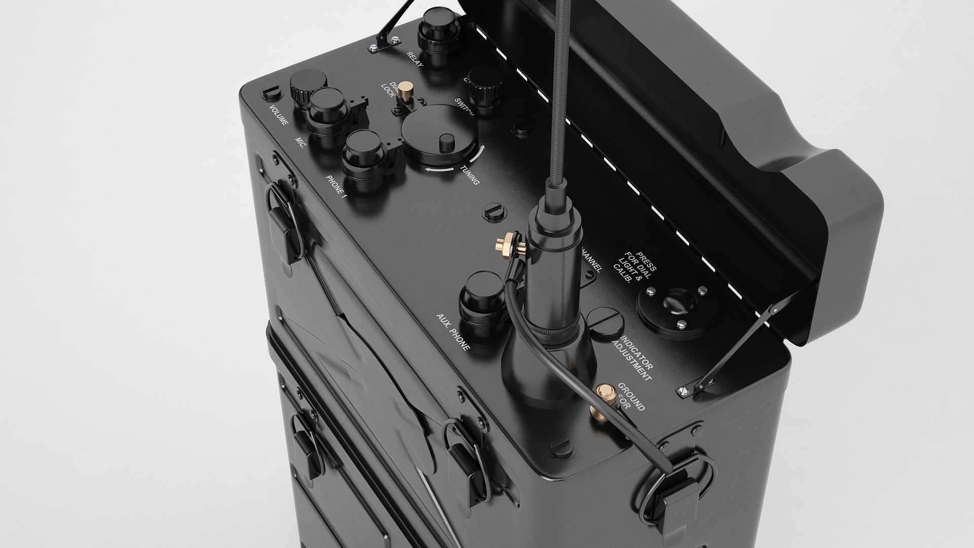 Military Radio Scr-300 Model - TurboSquid 1673200