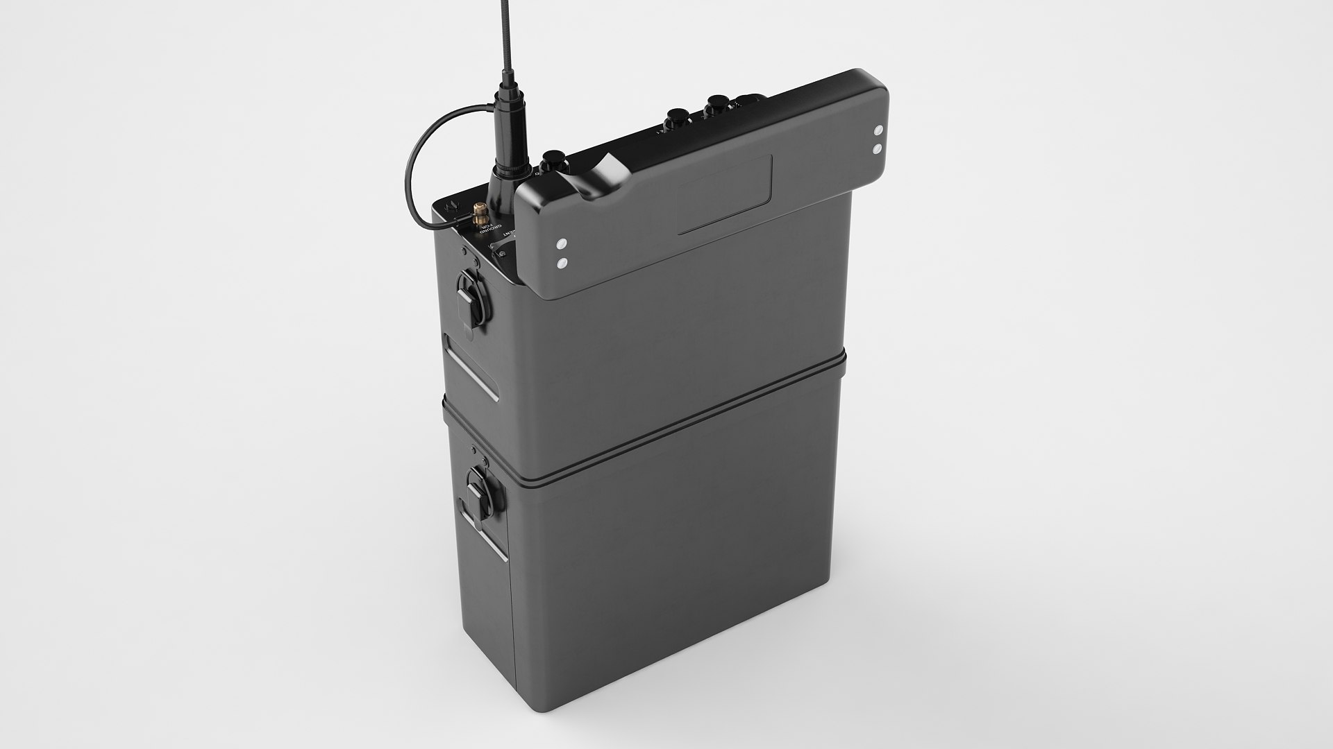 Military Radio Scr-300 Model - TurboSquid 1673200