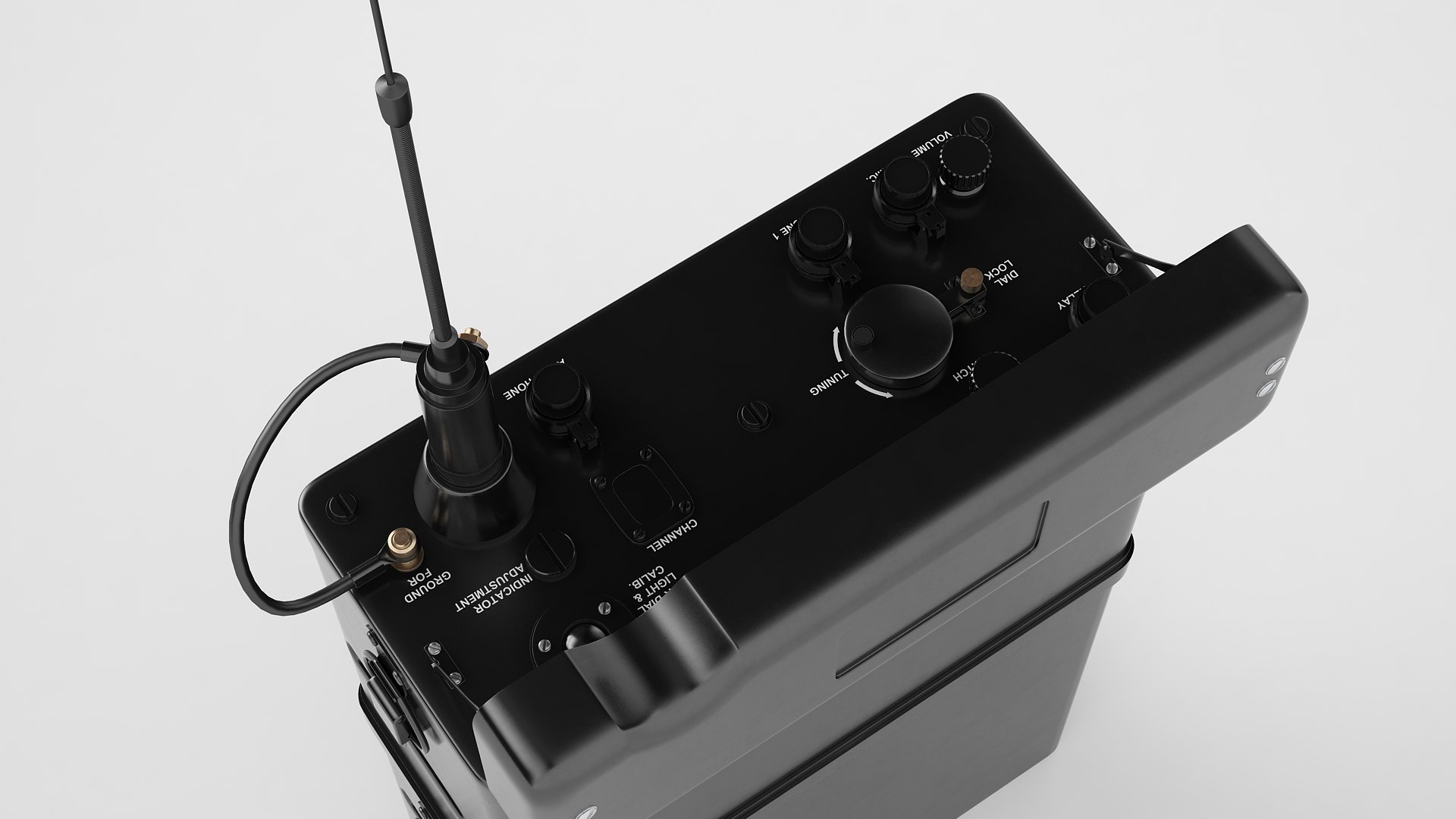 Military Radio Scr-300 Model - TurboSquid 1673200