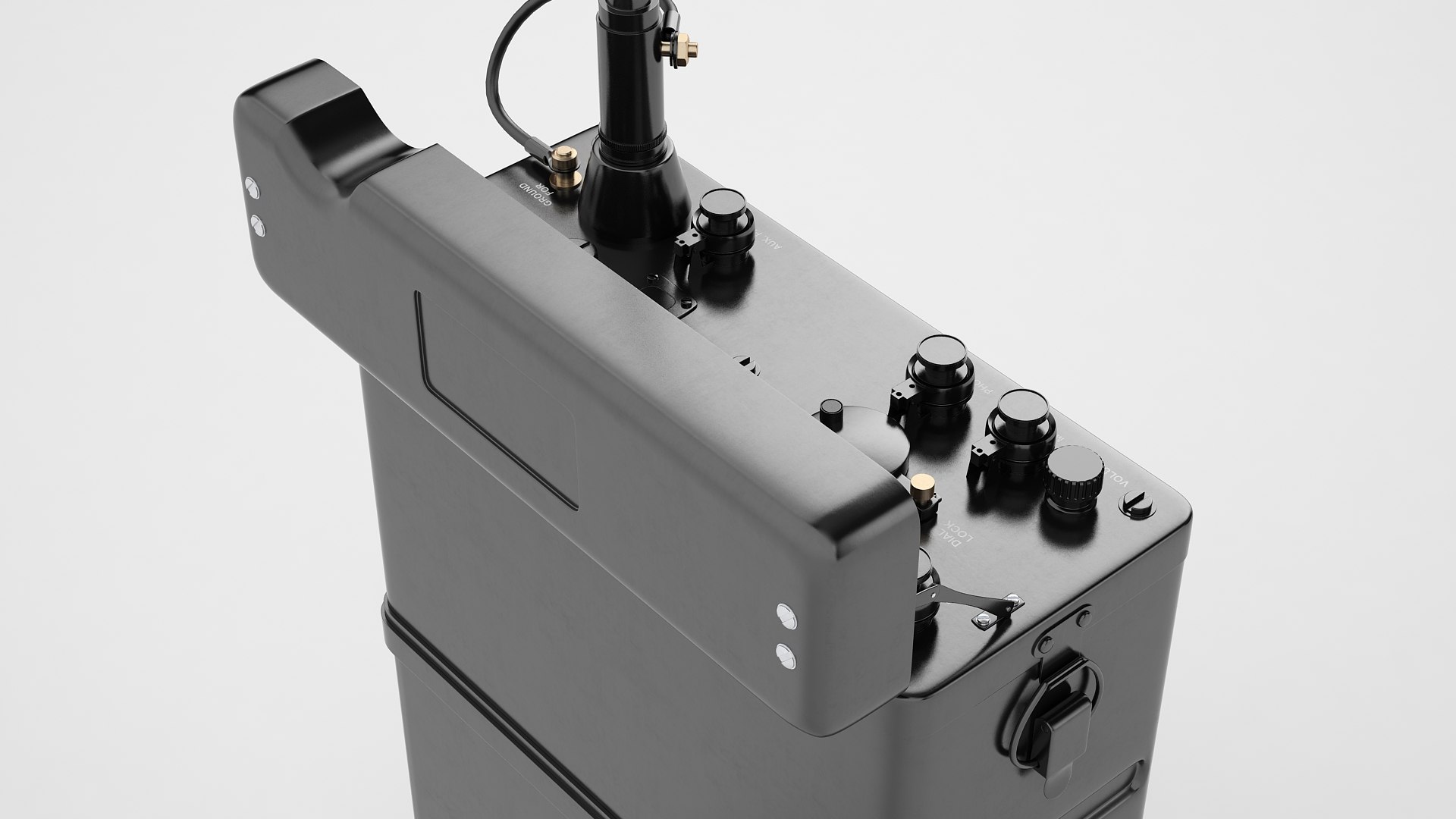 Military Radio Scr-300 Model - TurboSquid 1673200