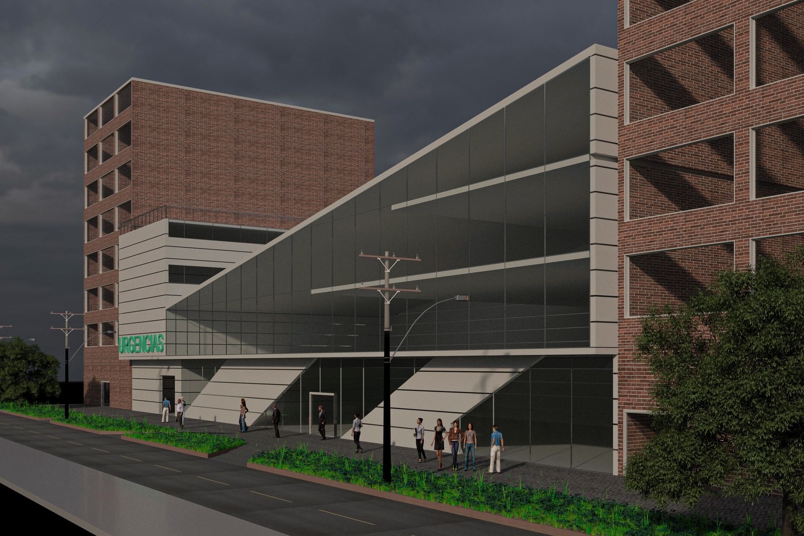 Hospital Bogot 3D Model - TurboSquid 1435445