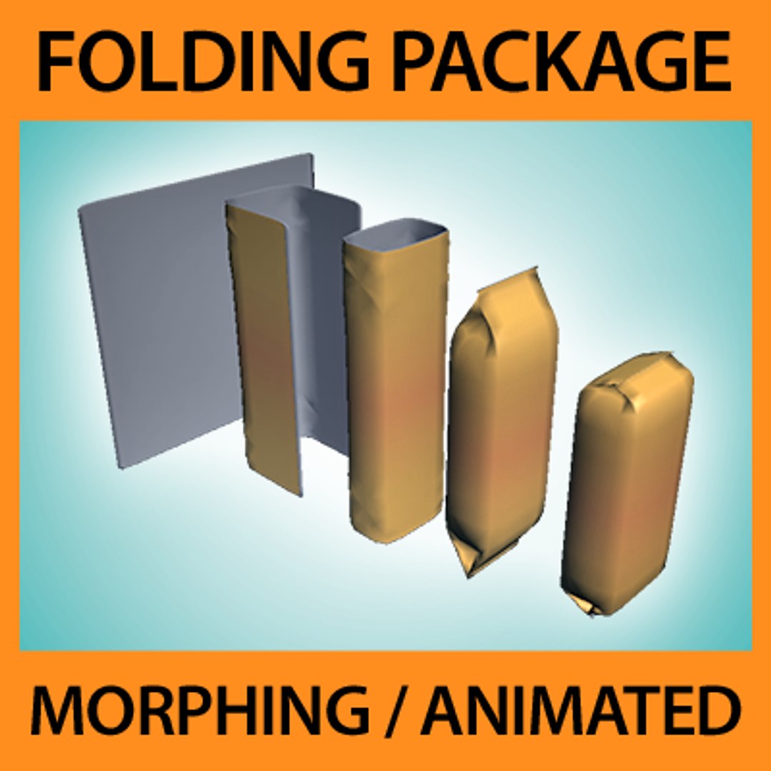 Folding Package 3d Model