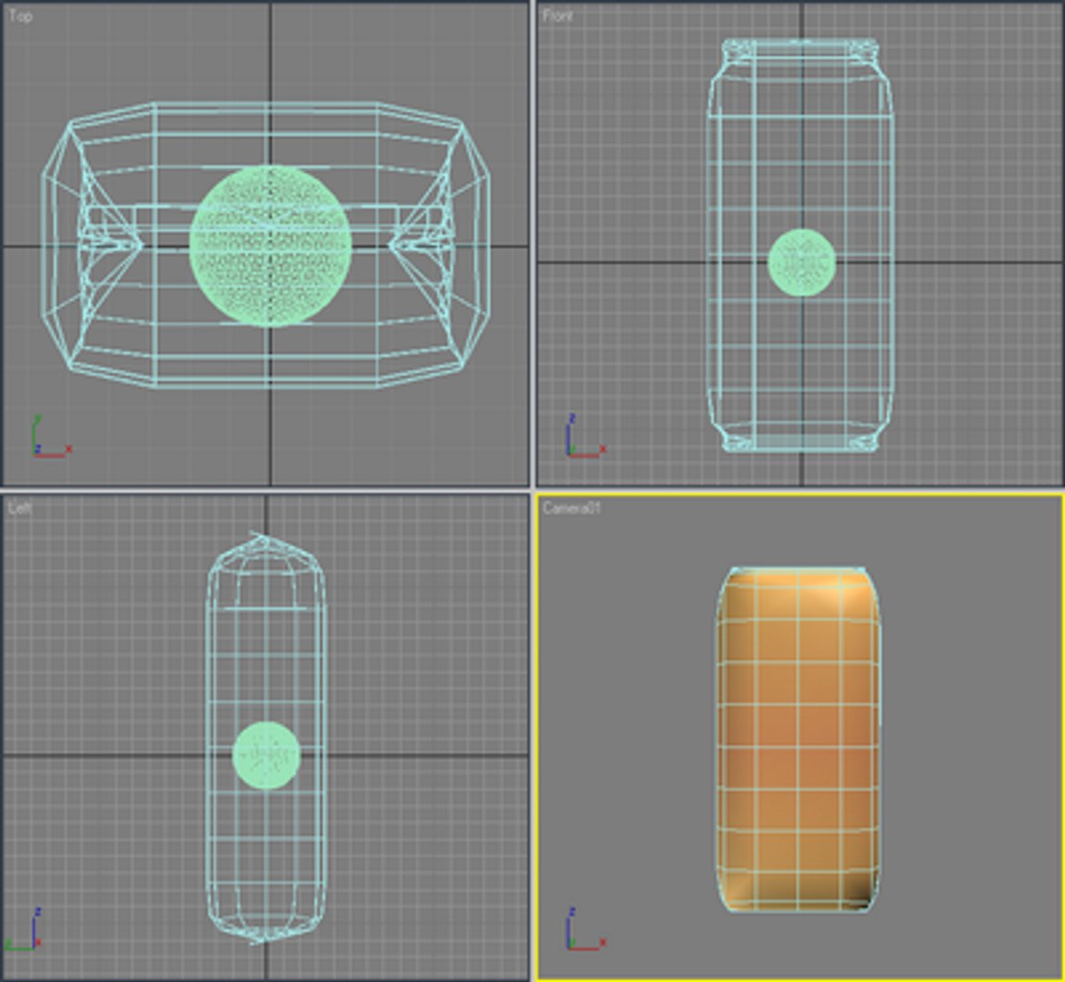 Folding Package 3d Model