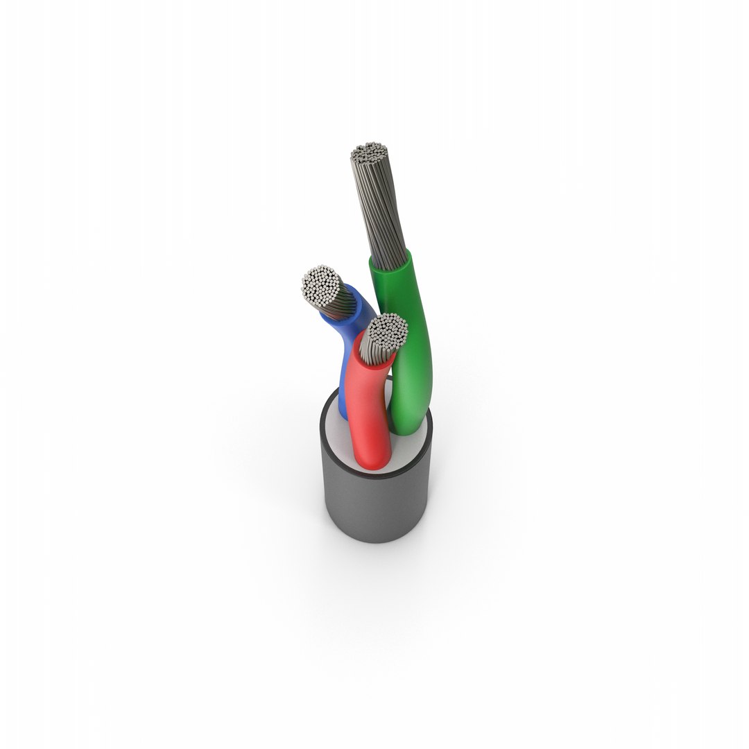 3D Electrical Cable - TurboSquid 2205905