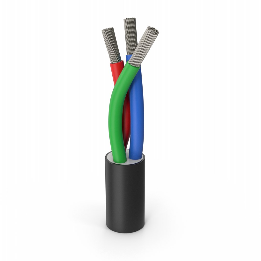 3D Electrical Cable - TurboSquid 2205905
