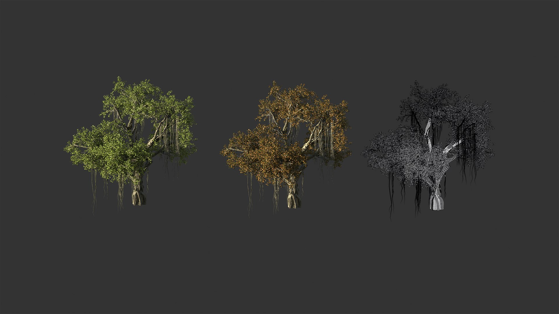 Generic Trees 3D Model - TurboSquid 2157806
