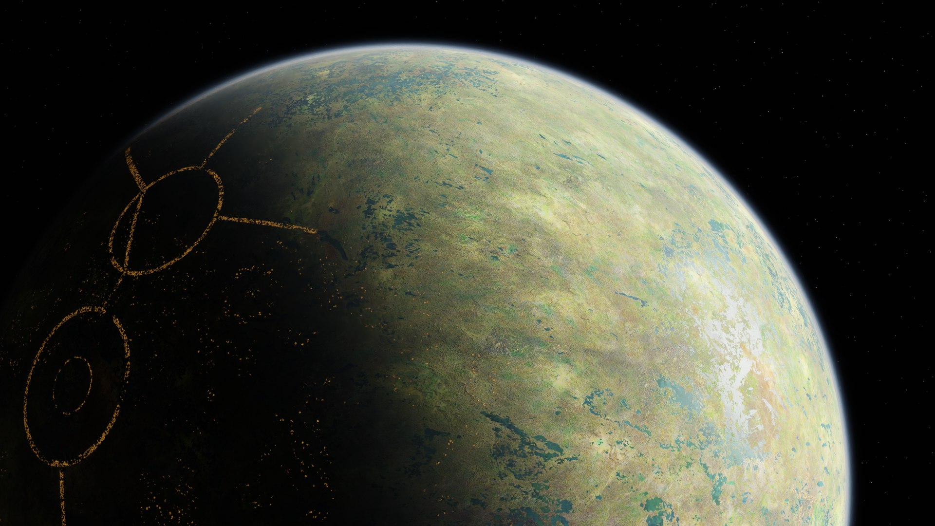3D 8K Fictional Megacity Planet 3 - TurboSquid 1931307