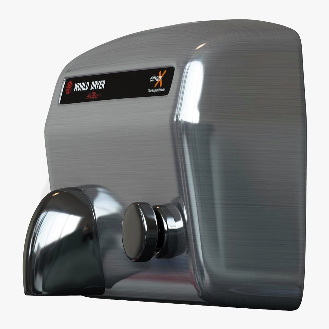 Hand Dryer Airmax 3d Model