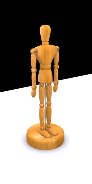 3d dummy model