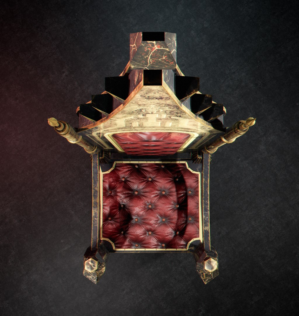 C2 - Medieval Chair 1 3D - TurboSquid 1811327