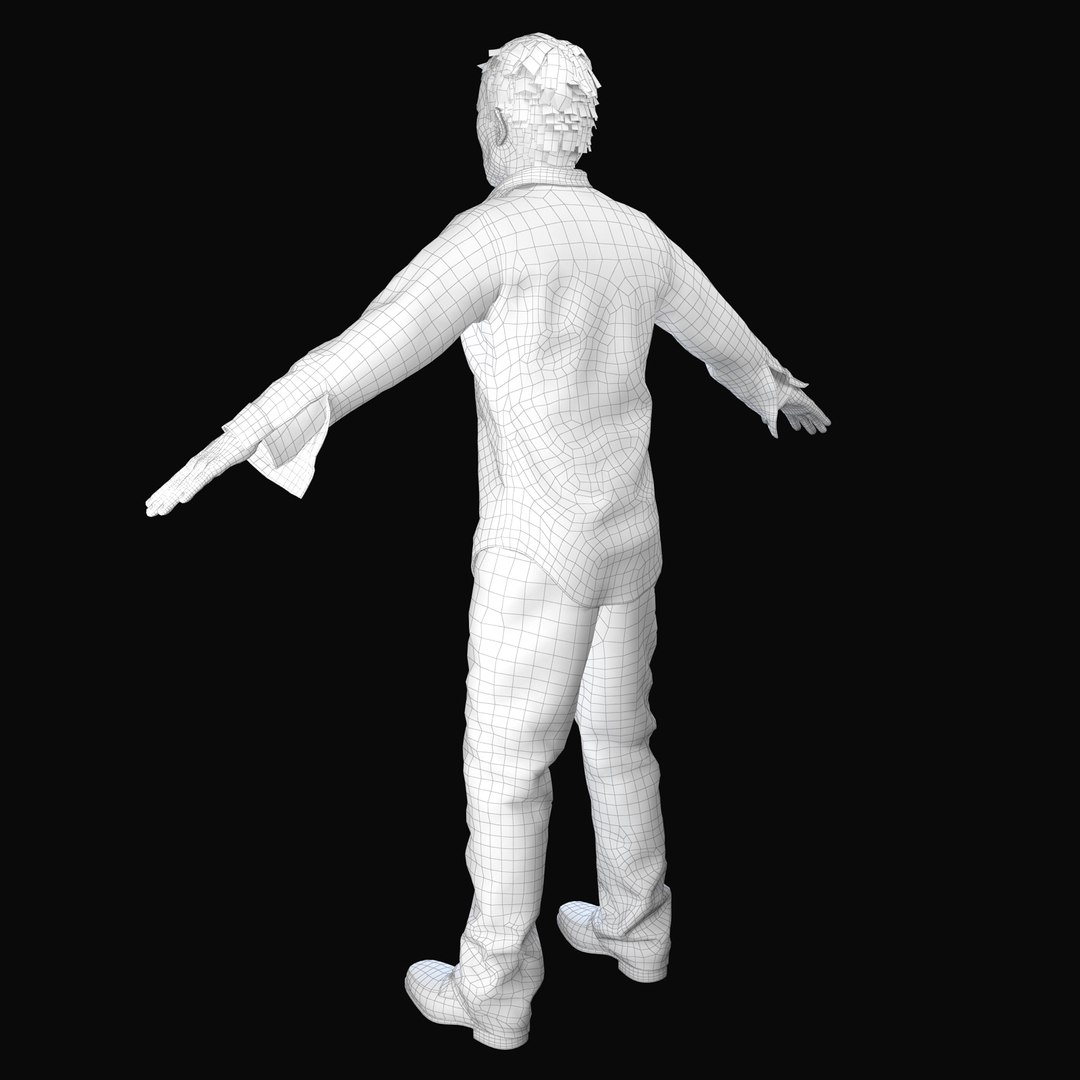 3D zombie rig character model - TurboSquid 1213757