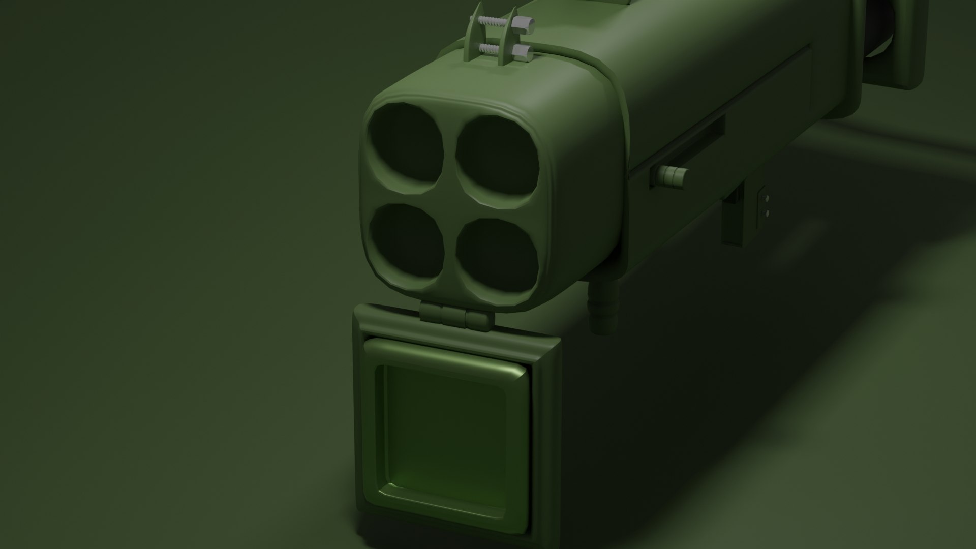 MODELING RPG ROCKET LAUNCHER 3D Model - TurboSquid 2094397