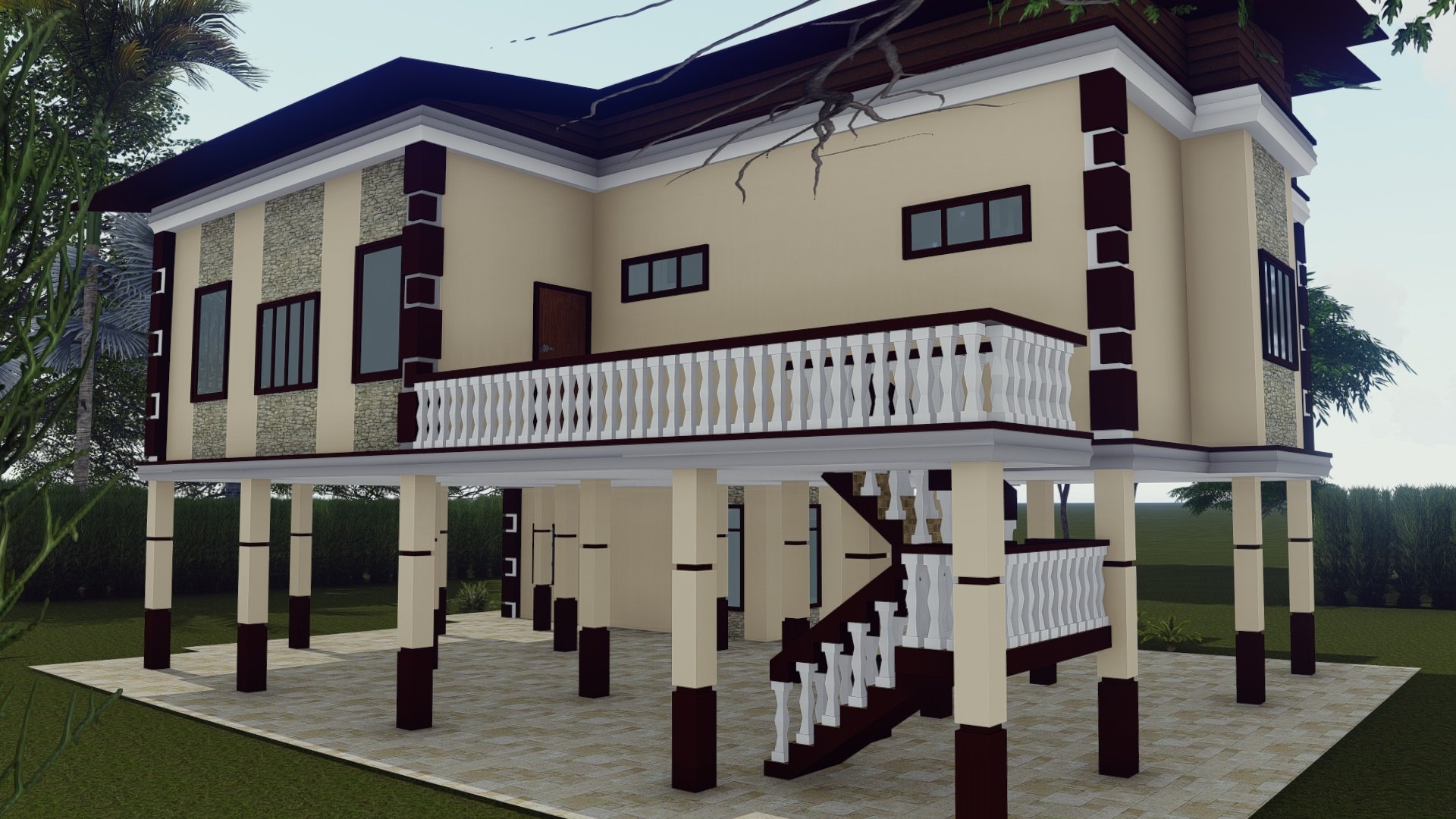 3D house - TurboSquid 1363710