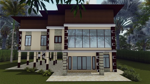 집 3D 모델 - TurboSquid 1363710