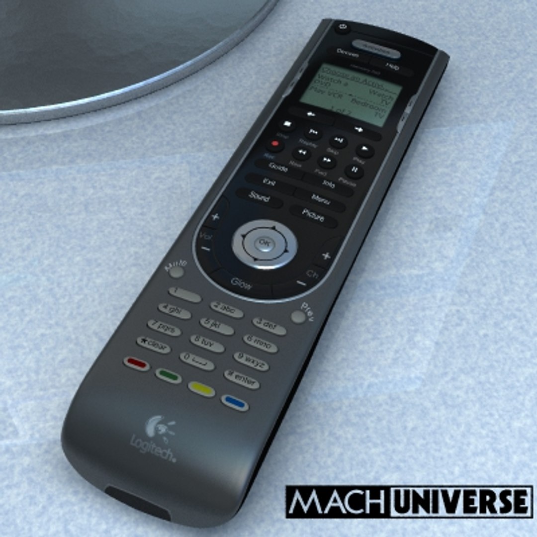 Logitech Harmony 555 Remote Control Lwo