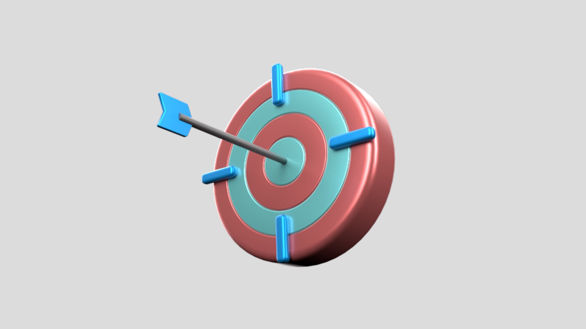 3D Target Low-poly 3D Icon Model - TurboSquid 1919015