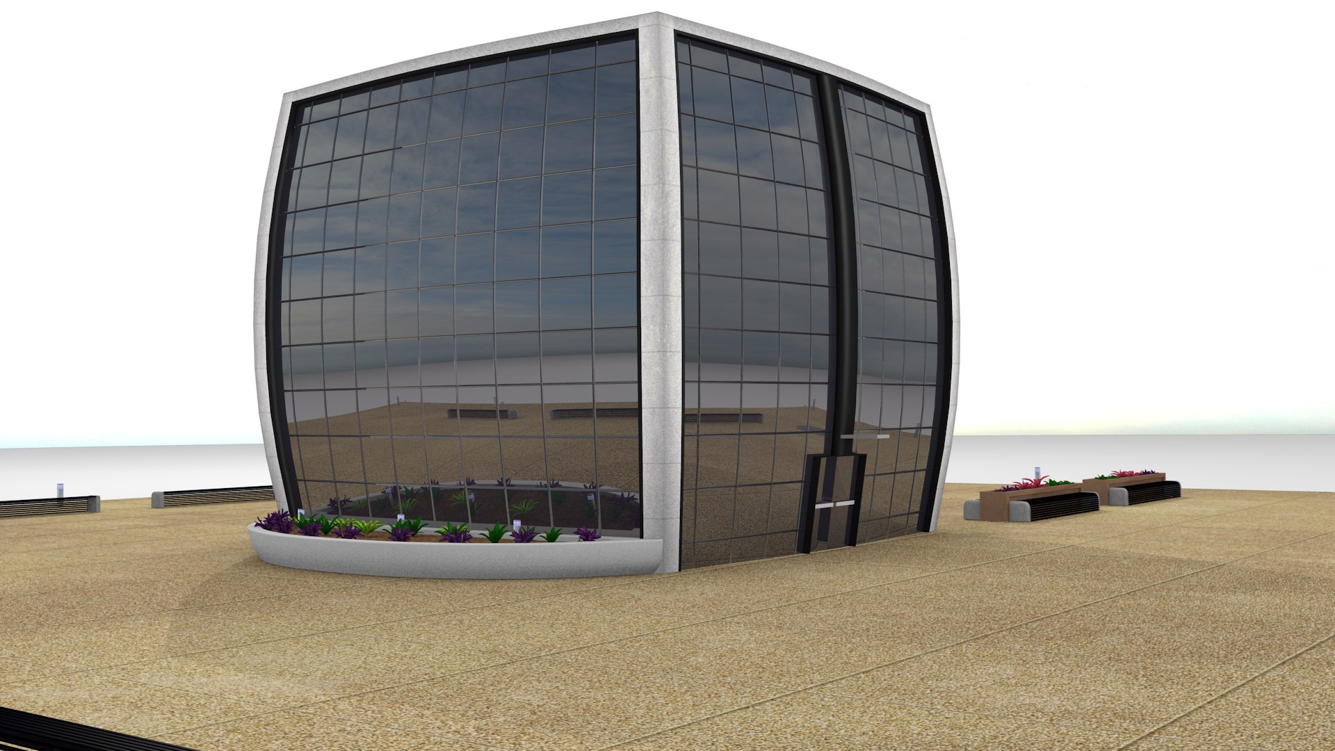 3d Model Building Scenes