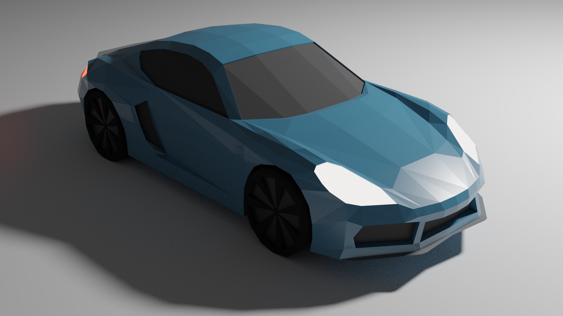 Porsche Stylised Car 3D Model - TurboSquid 1567269