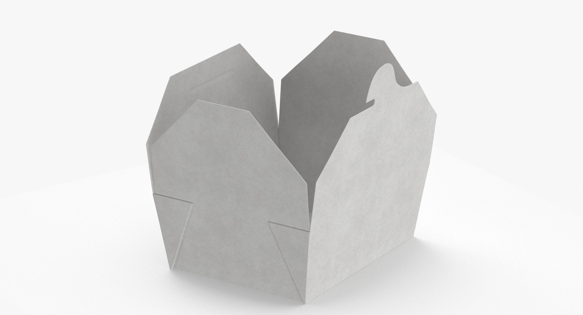 3D Chinese Food Box 06 Open model - TurboSquid 2122419