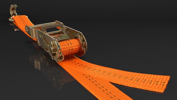 3D model Ratchet Strap Fastened - TurboSquid 1759881