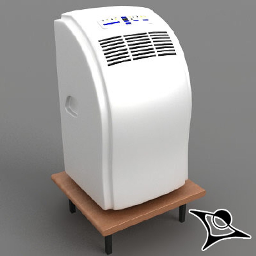 3d air conditioner model