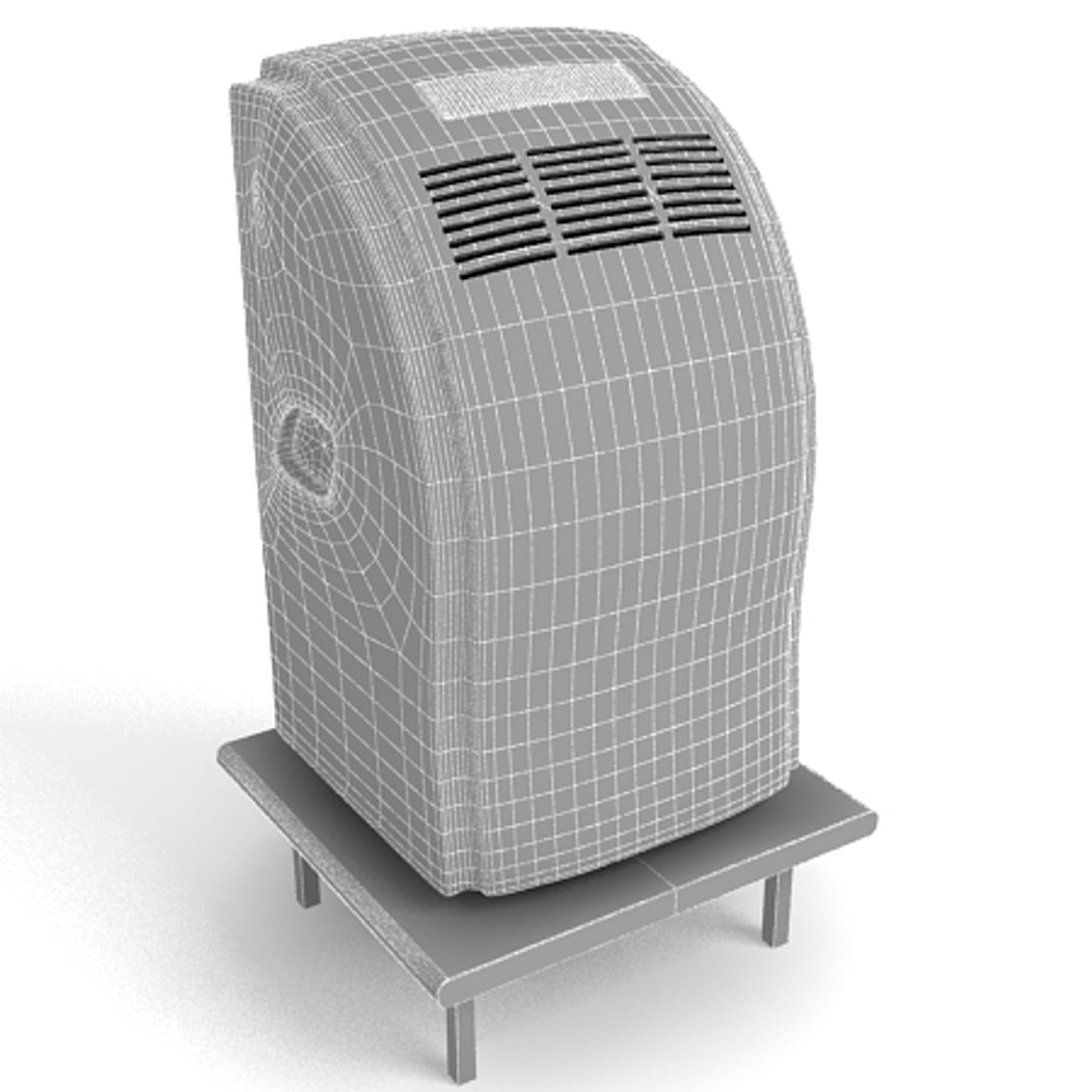 3d air conditioner model