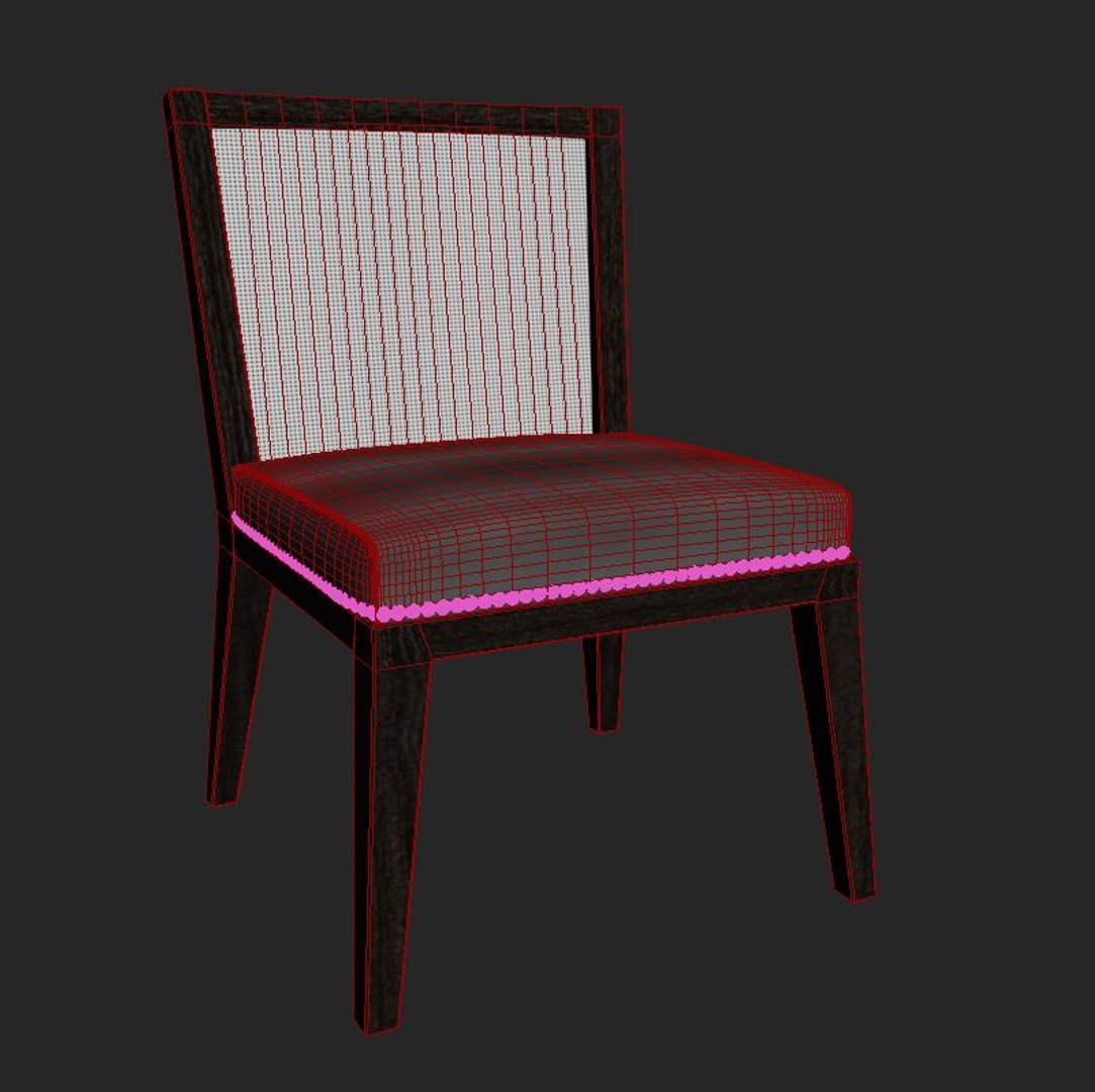 asia chair - artefacto 3d model