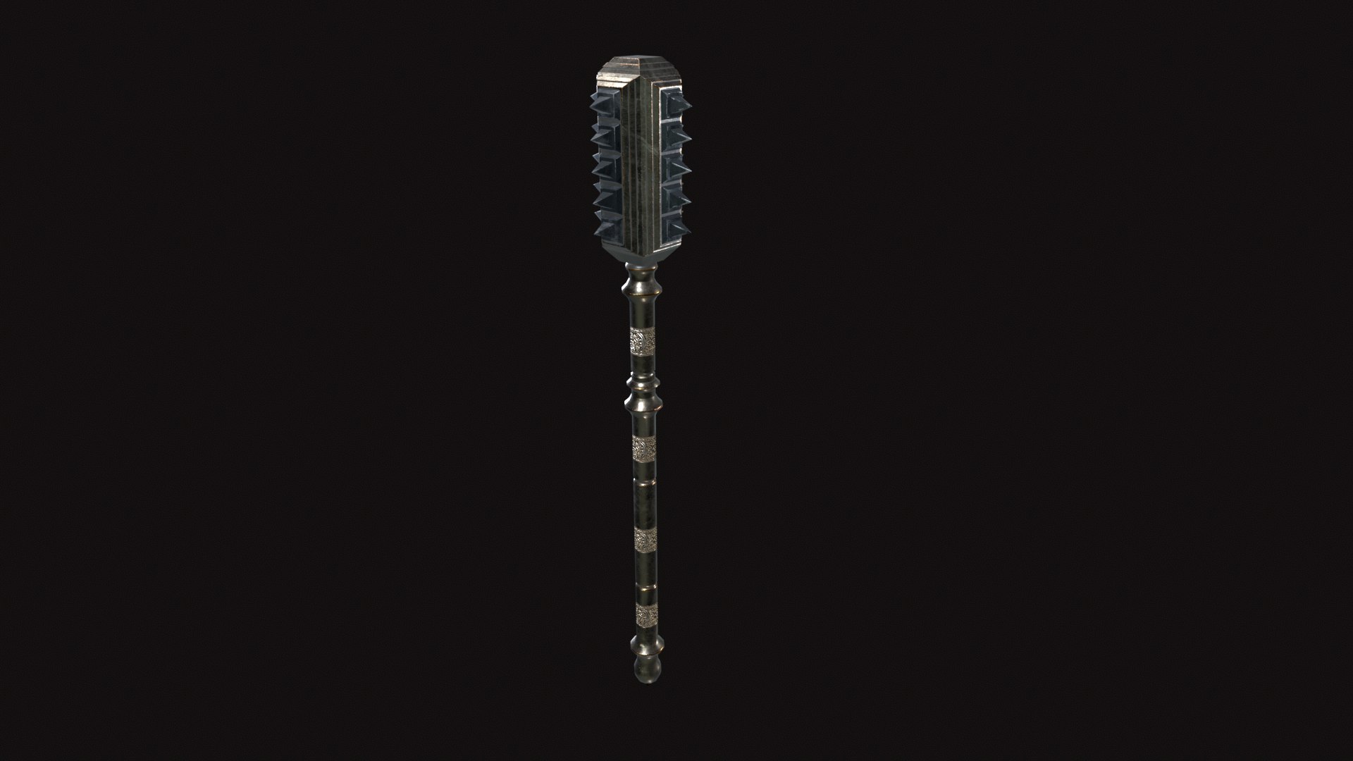Fantasy Weapon Mace 02 3D Model - TurboSquid 2357734
