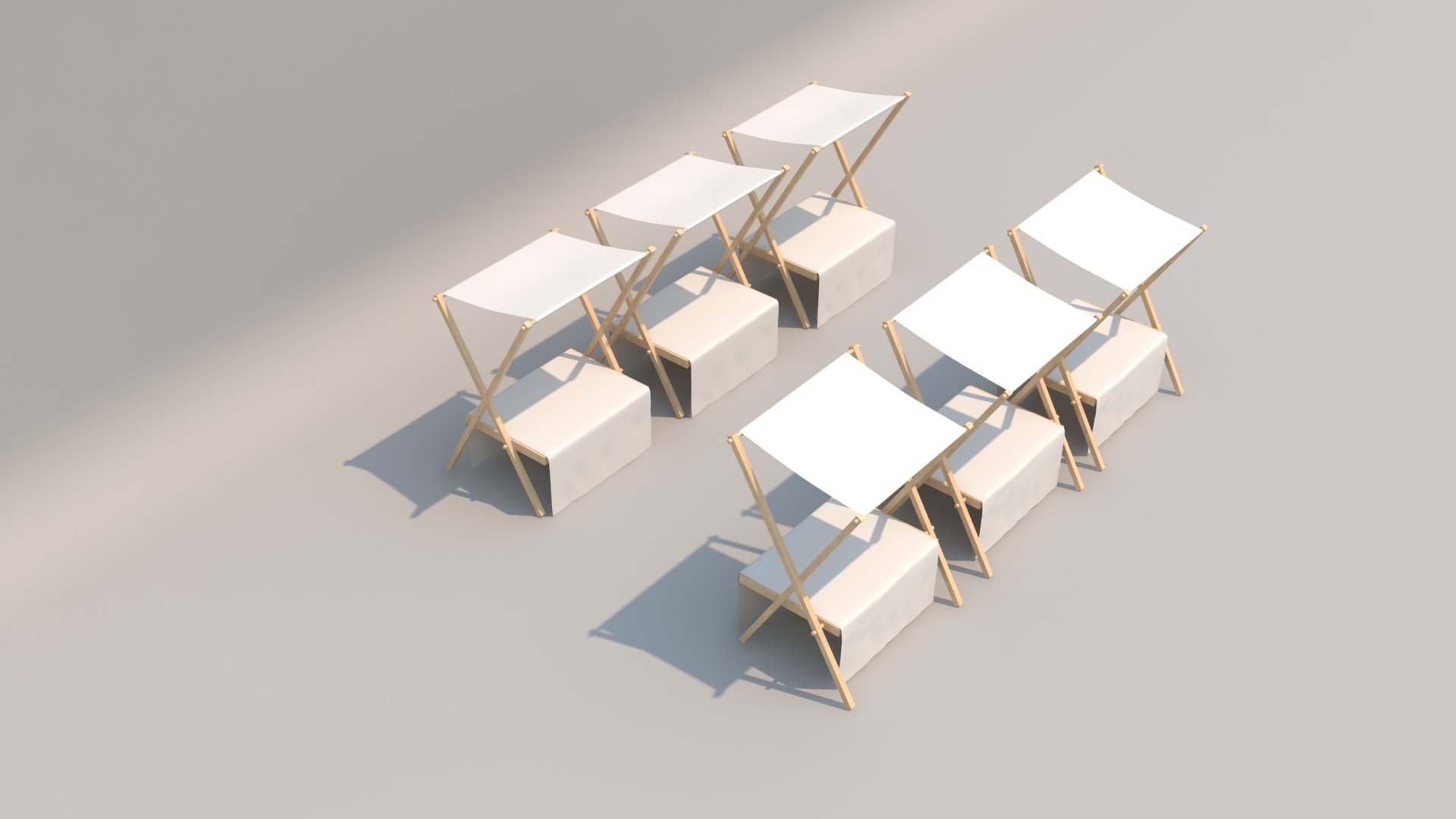 3D Market Table Stall Model - TurboSquid 1839849